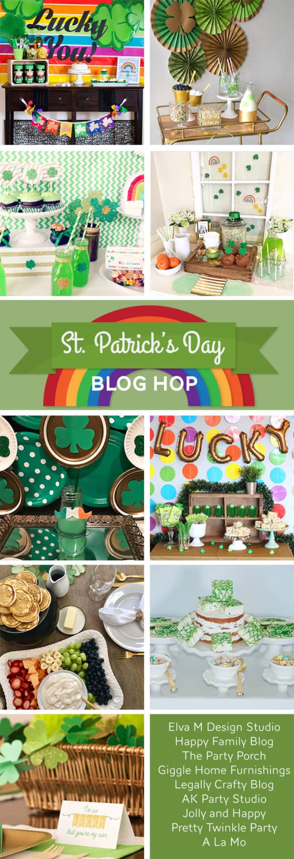 St. Patrick's Day Party Ideas - Elva M Design Studio