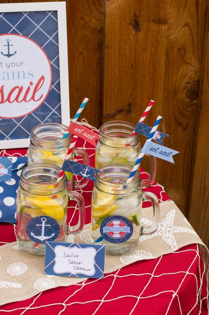 Set Sail: Free Nautical Party Printables - Elva M Design Studio
