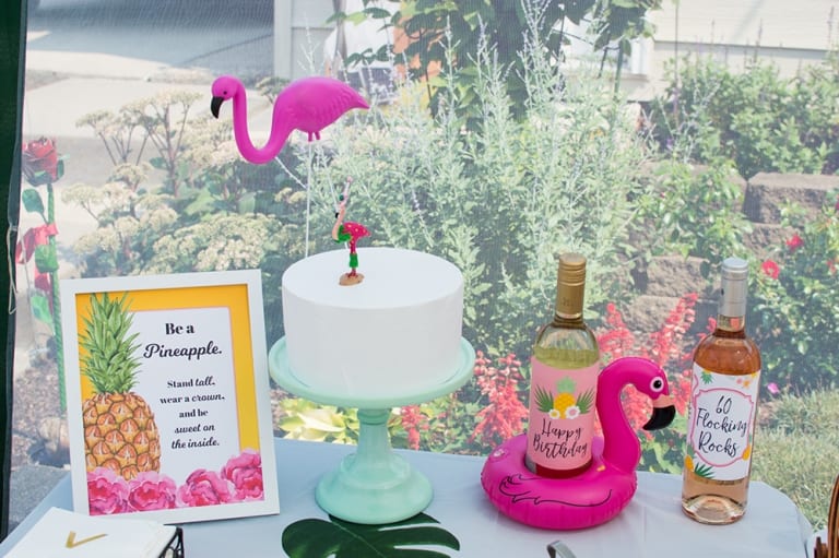 Let's Flamingle: 60 Flocking Rocks Pineapple Flamingo Party - Elva M ...
