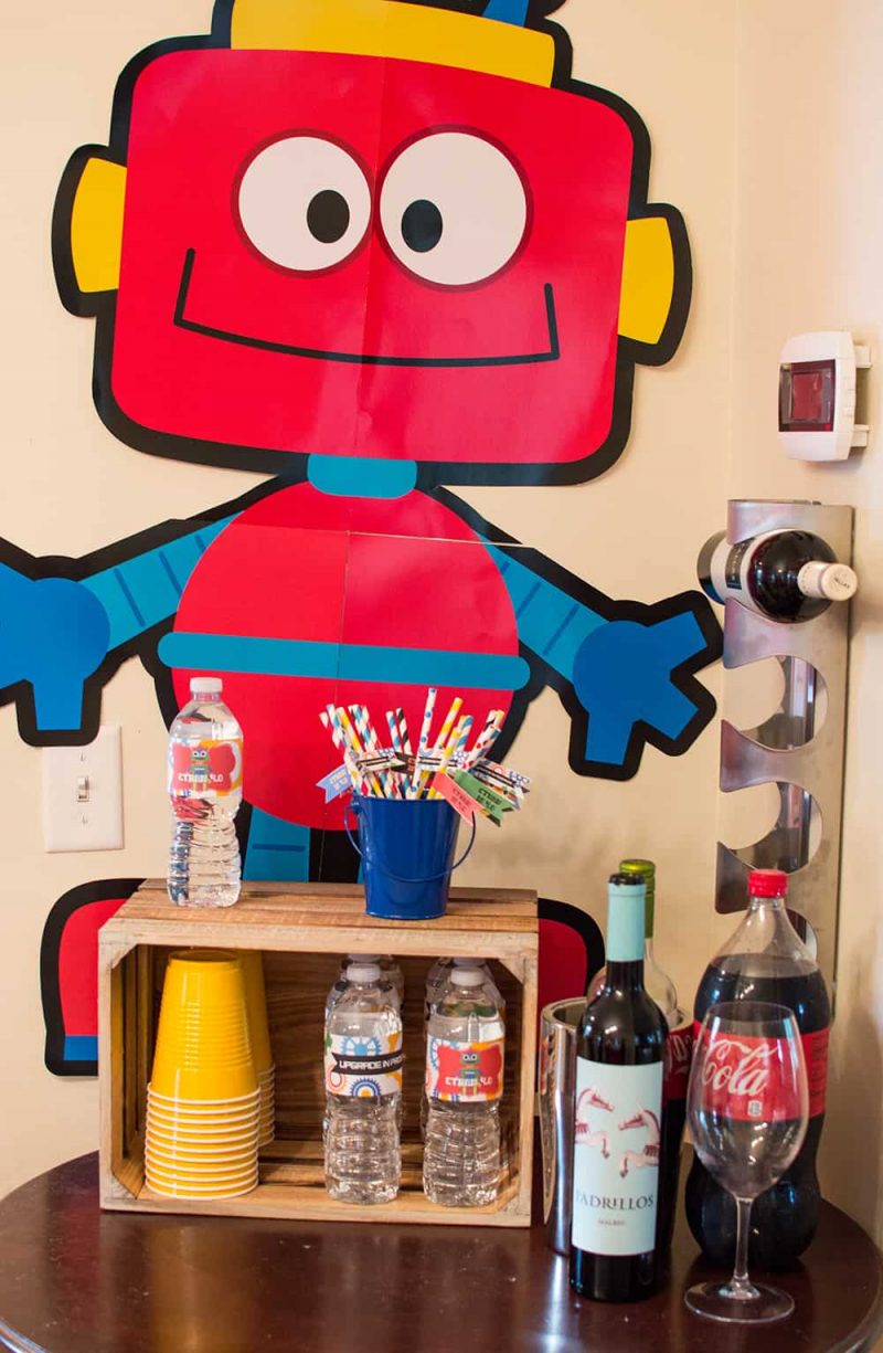 Robot Birthday Party: Upgrading to 4.0 - Elva M Design Studio