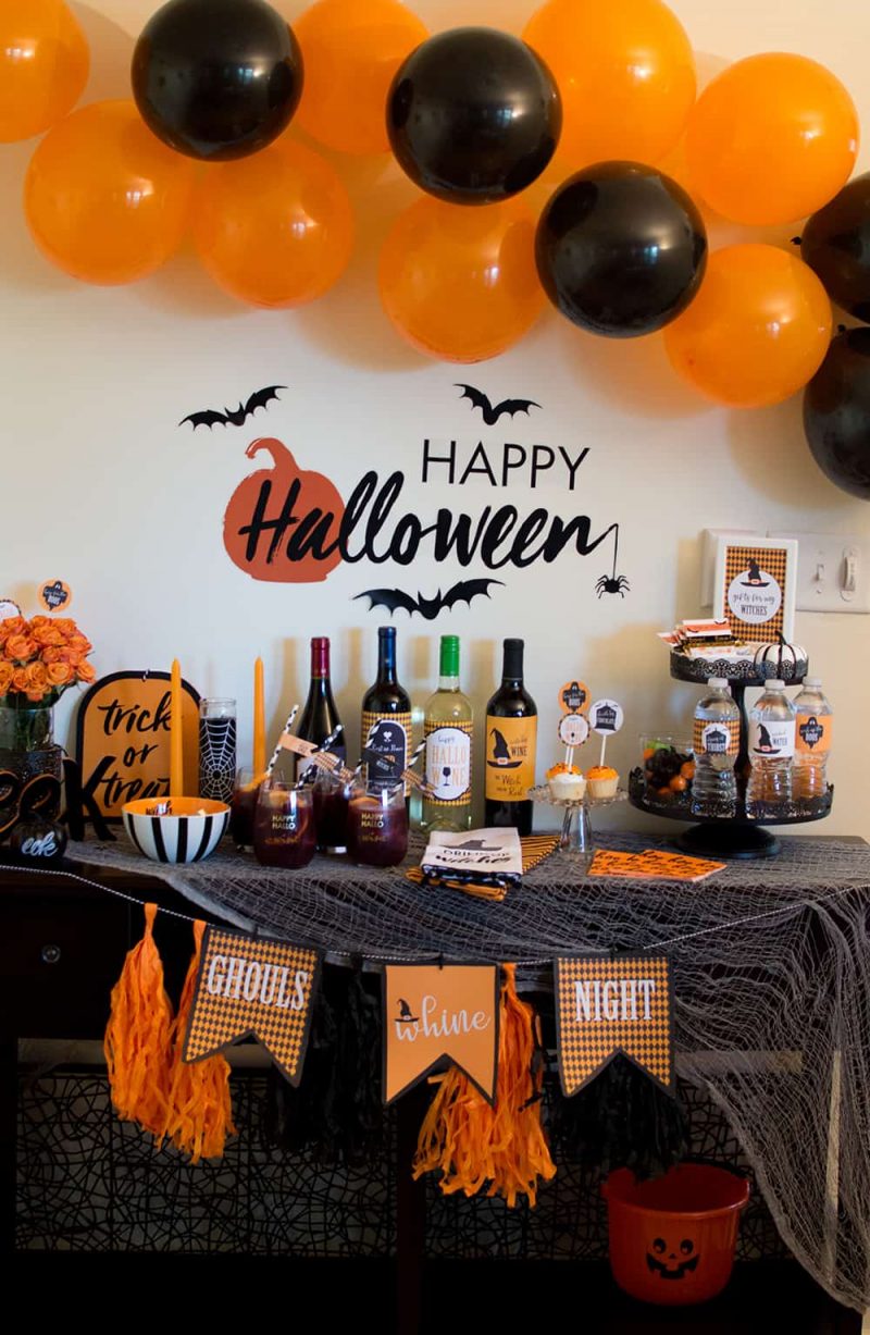 Ghouls Night Halloween Party - Elva M Design Studio