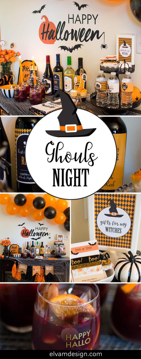 Ghouls Night Halloween Party - Elva M Design Studio