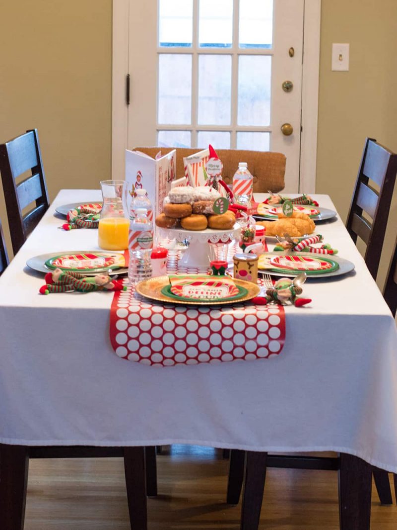 Elf on the Shelf North Pole Breakfast - Elva M Design Studio