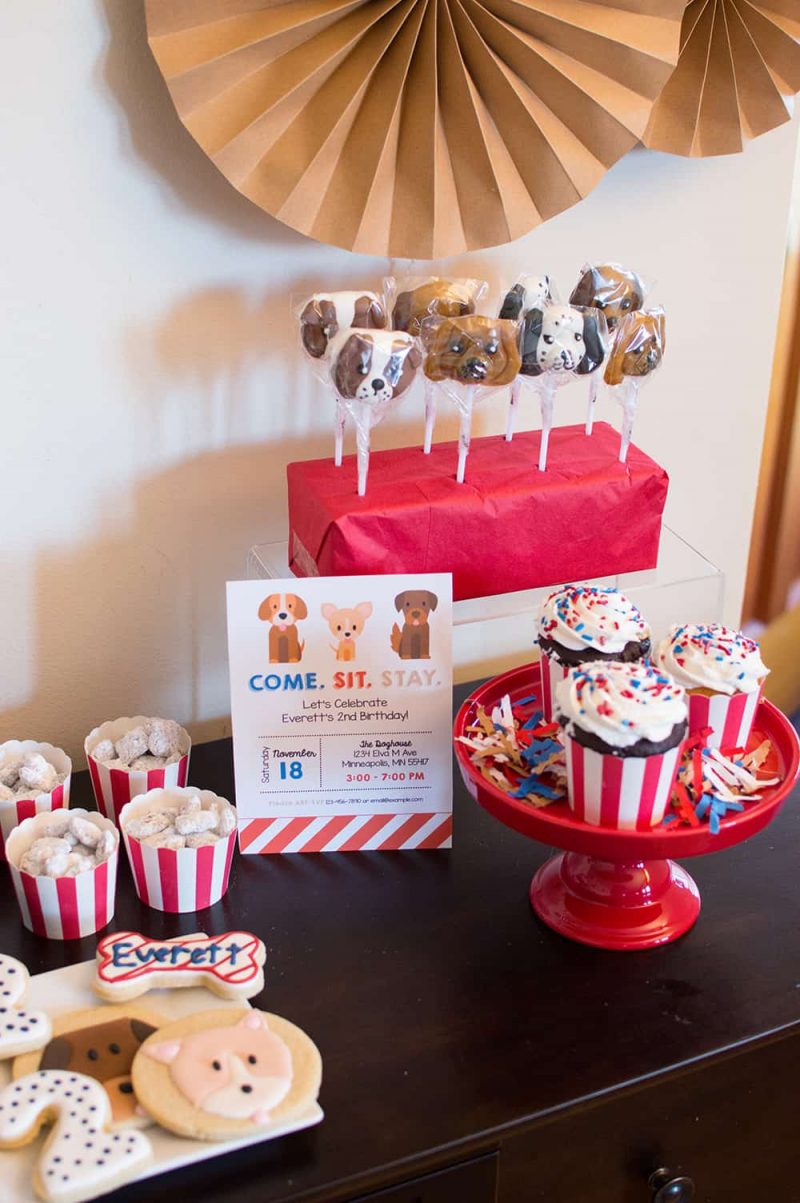 Woof, It's Time to Pawty: Puppy Party Birthday Ideas - Elva M Design Studio