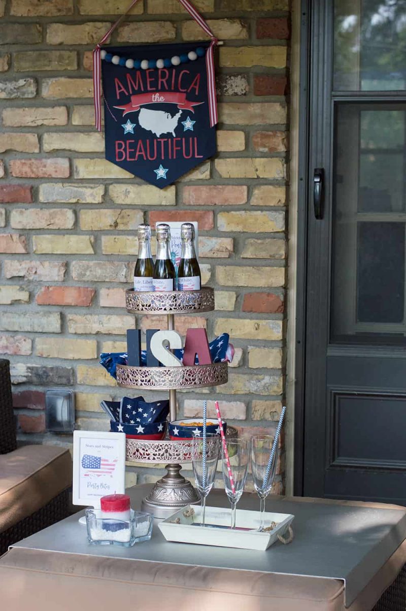 Cheers! Patriotic 4th of July Happy Hour - Elva M Design Studio