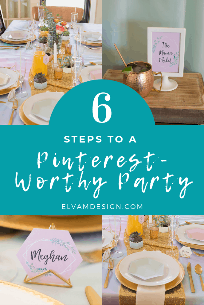 Party Planning Tips For a Pinterest-worthy Party - Elva M Design Studio