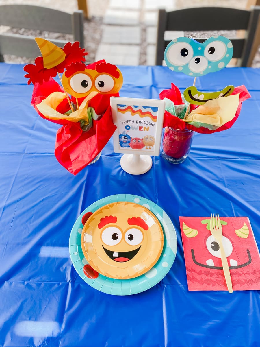 A Fun and Friendly Monster Birthday Party - Elva M Design Studio