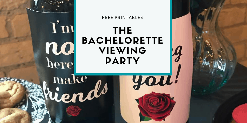 Free Printables to Throw a Bachelorette Viewing Party - Elva M Design ...