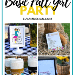 Basic Fall Girl Party Printables - Elva M Design Studio