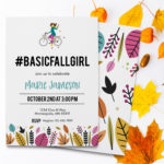 Basic Fall Girl Party Printables - Elva M Design Studio