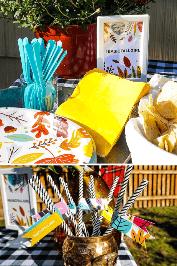 Basic Fall Girl Party Printables - Elva M Design Studio