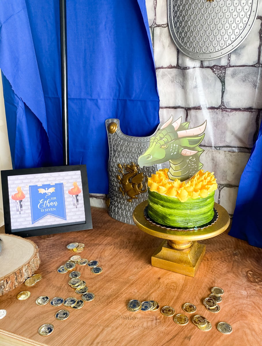 Dragon Birthday Party Ideas - Elva M Design Studio