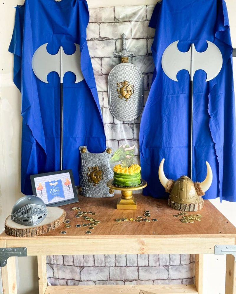 Dragon Birthday Party Ideas - Elva M Design Studio