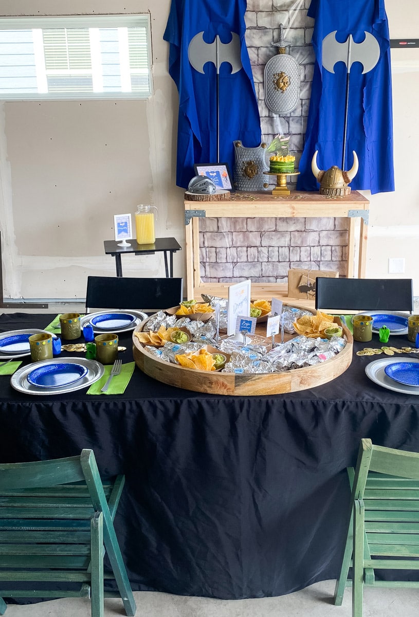 Dragon Birthday Party Ideas - Elva M Design Studio