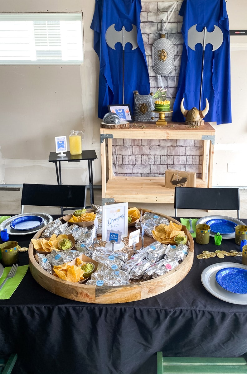 Dragon Birthday Party Ideas - Elva M Design Studio