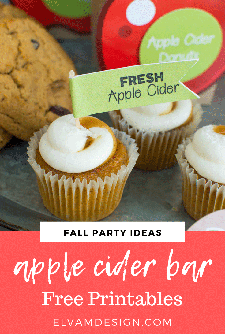 A Refreshing Fall Apple Cider Bar - Elva M Design Studio
