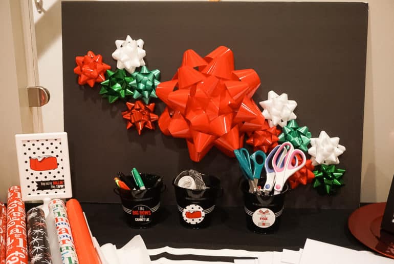 Host a Christmas Gift Wrap Party - Elva M Design Studio