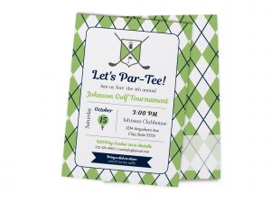Golf Party Invitation - Elva M Design Studio