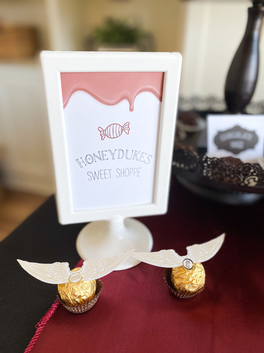 Harry Potter Birthday Dessert Table - Elva M Design Studio