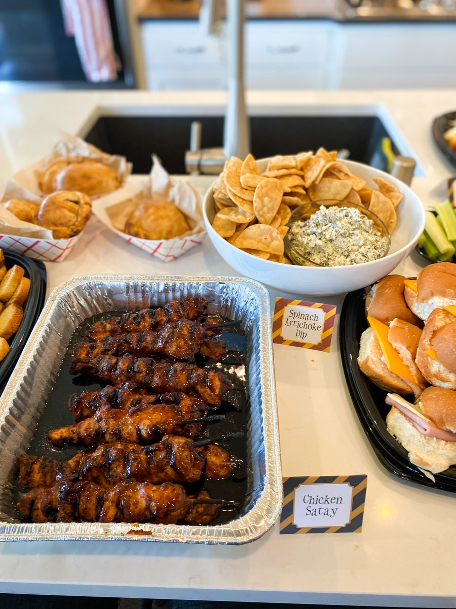 Harry Potter Party Food Ideas + Free Printables - Elva M Design Studio