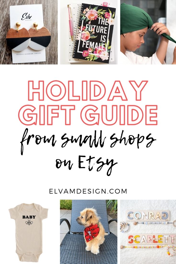 Shop Small: Creative Holiday Gift Ideas on Etsy - Elva M Design Studio