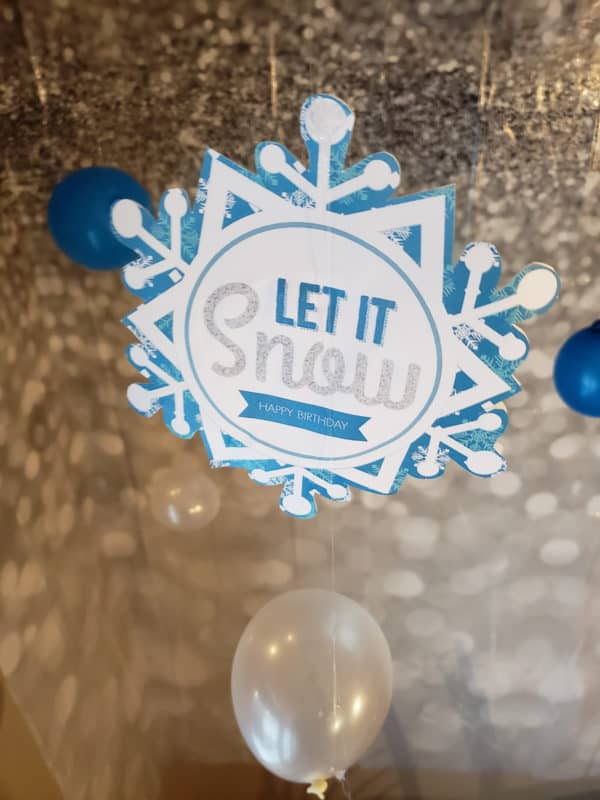 "Let It Snow" Winter Wonderland Holiday Party with Free Printables ...