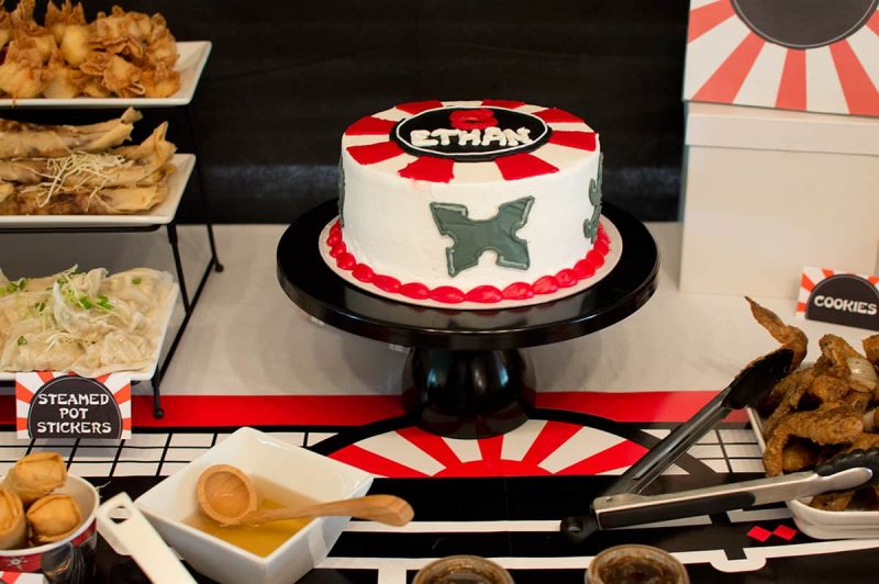 Ninja Birthday Party: Say "Hiya" to Five - Elva M Design Studio