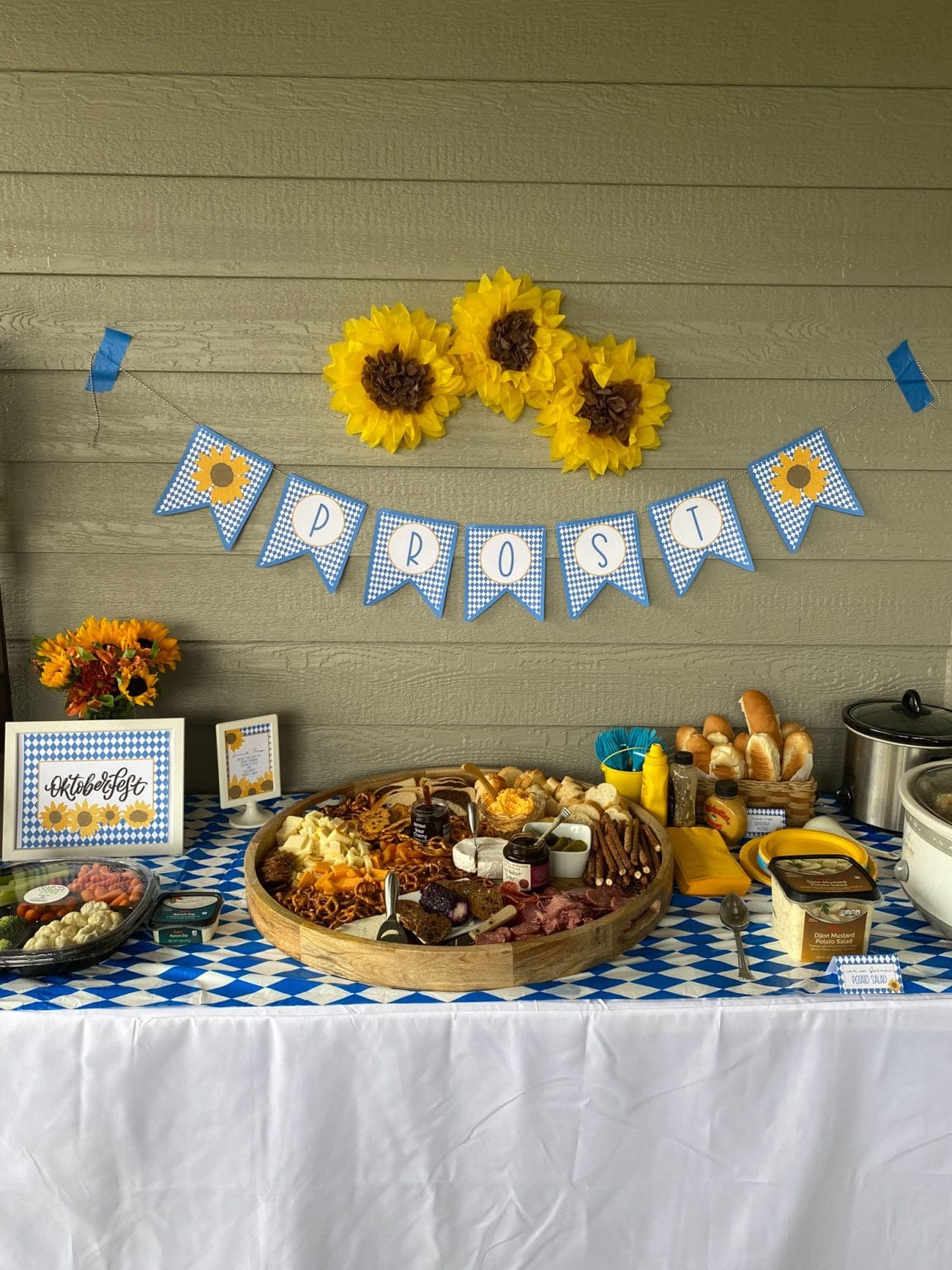 Fall Sunflower Oktoberfest Party - Elva M Design Studio