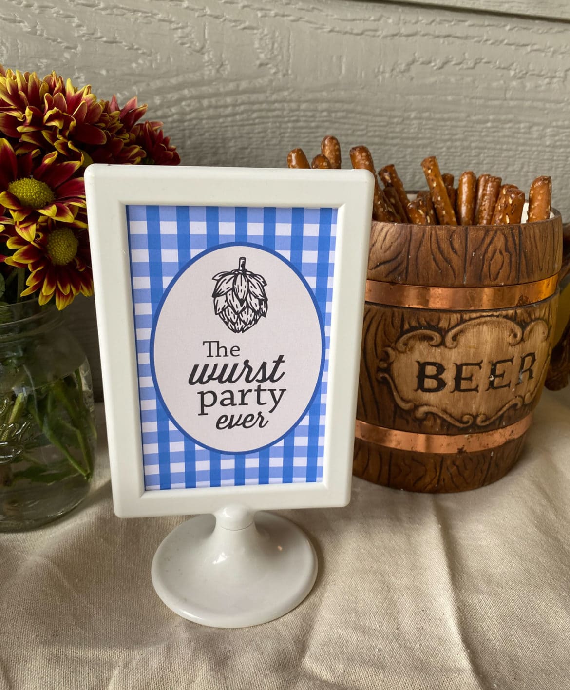 The Wurst Oktoberfest Party Ever - Elva M Design Studio