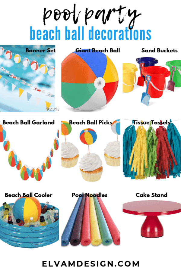 Throw the Best Pool Party: Mini Party Plan - Elva M Design Studio