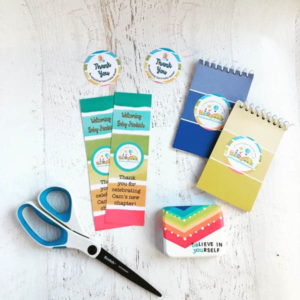 Rainbow Book Themed Baby Shower - Elva M Design Studio