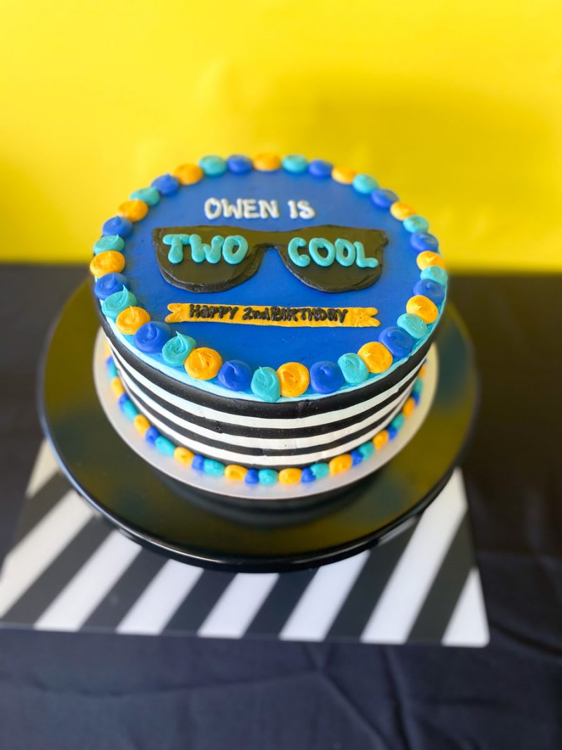 Two Cool Birthday Party - Elva M Design Studio