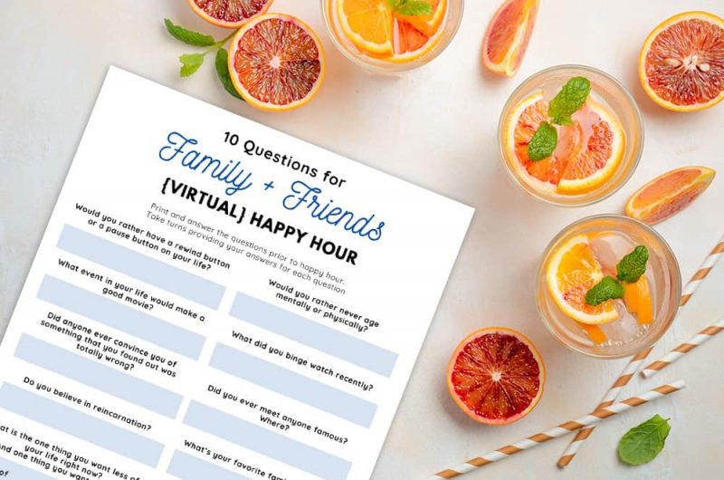 Virtual Happy Hour Activity - Elva M Design Studio